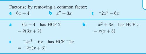 10C2MAT24: Factorisation 2 | MHOL